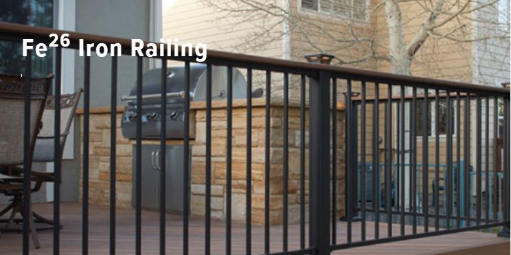 Fortress Fe26 Iron Traditional Railing